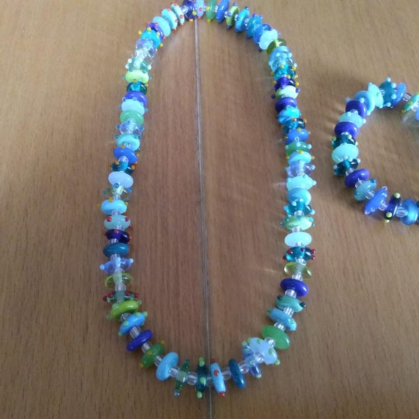 THE MAGIC LIGHT Roses Glass Beads, 12mm Special Formula Dichroic Glass ...