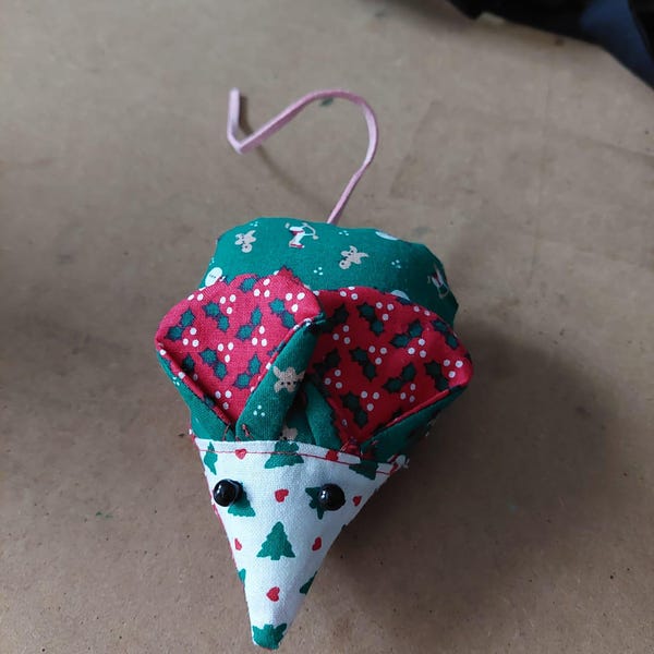 Mouse Ornament Sewing Pattern, Christmas Mice (PDF Download) - Etsy