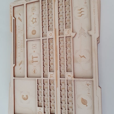 Terraforming Mars Player Tray Dashboard Deluxe Edition - Etsy