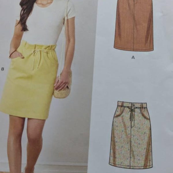 Vogue Sewing Pattern for Women's Dress, Empire Waist Dress, Summer ...