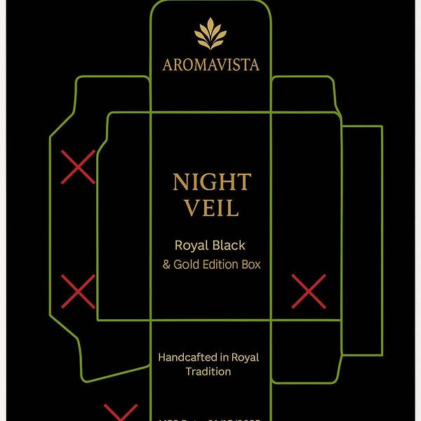 Skincare Cream Box Template for Canva, Editable Packaging Box Template ...