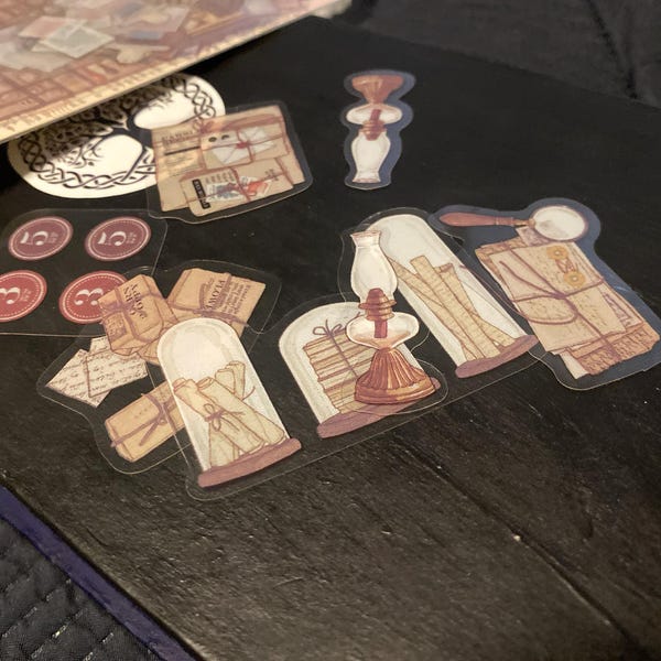 46 Pcs Pastry Sticker, Waffles Sticker Pack, Bread Stickers, Scrapbook ...