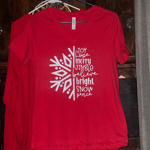 Snowflake SVG, Christmas SVG, Christmas Shirt SVG, Winter Svg, Merry ...