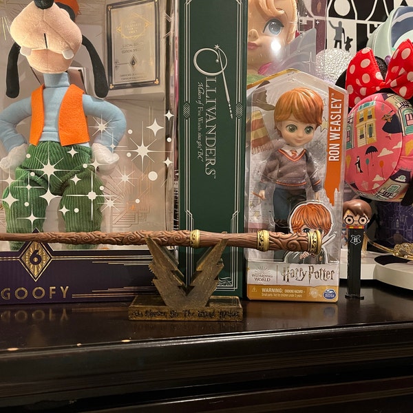 Magic Wand Holder Display Wizards Wand Rack 3d Printed Display Unique ...