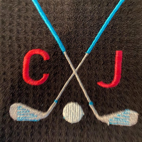 Golf Embroidery Design. Golf Club Embroidery Design. Golf Clubs ...