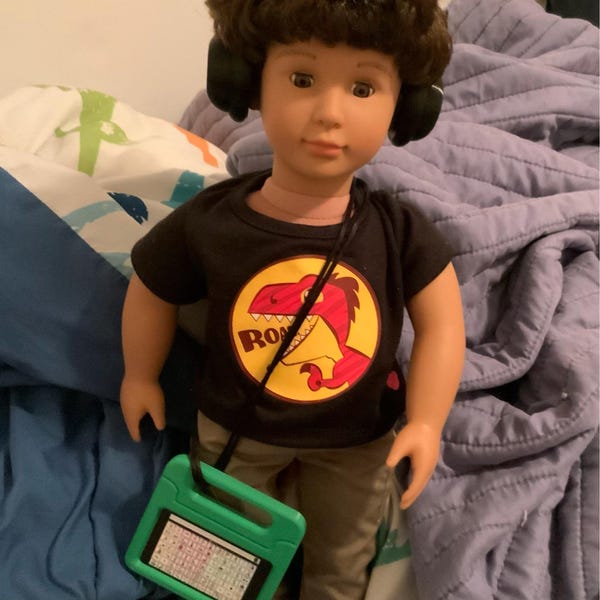 Toy AAC Tablet for Doll or Stuffed Animal, AAC Toy for Stuffies, AAC ...