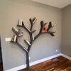 Wooden Tree Bookcases, Decorative Rustic Tree Branch Bookshelves, Book ...