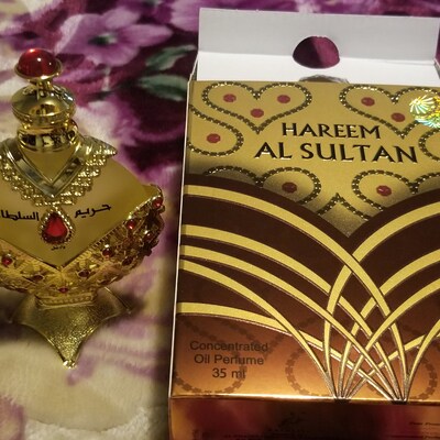 Rasha Gold Arabian Perfume Oil Sweet-floral Woody Scent by Khadlaj ...