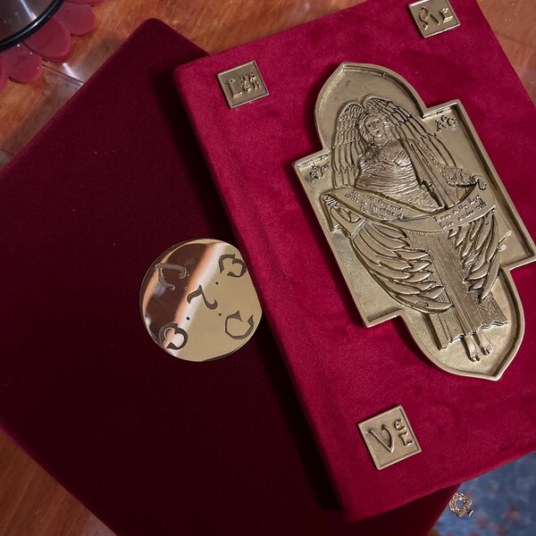 Hecate Robe, Hekate Ritual Robe, Black Tau Robe With Orarium ...