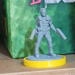 Duke Nukem Miniature for Tabletop Boardgames Dioramas Paint - Etsy