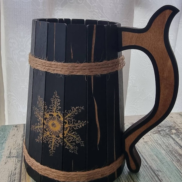 Wooden Mug Plan: Laser Cut Files SVG, PDF, CDR (digital Product) - Etsy