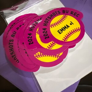 Personalized Volleyball Sticker or Magnet Team Name Sticker or Magnet ...