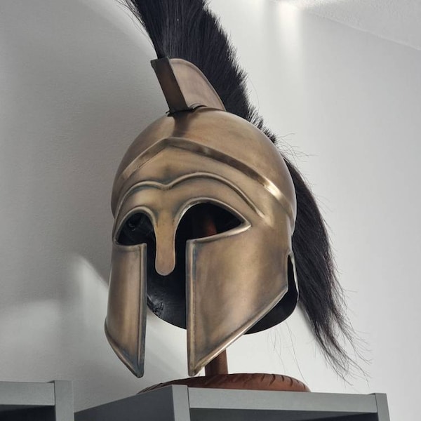 Medieval Gallic H Roman Centurion Helmet With Black Plum Roman Design ...