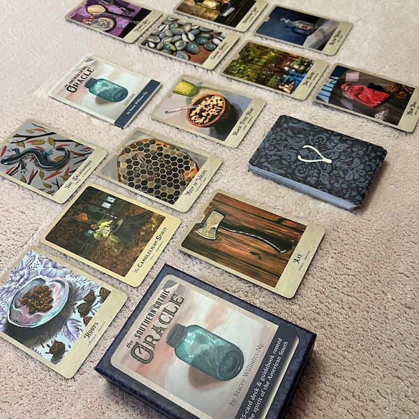 Southern Gothic Oracle Deck: Hand-painted Folklore Oracle Cards - Etsy
