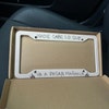 Bad Bunny License Plate Frame, Bad Bunny Heart License Plate Frame, Un ...