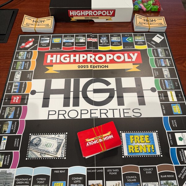 Custompoly Board Game - Complete Game: Customized Gift, Personalized ...