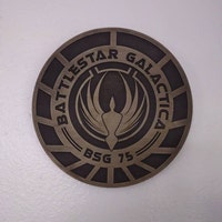 Battlestar Galactica Logo Sign Prop - Etsy Canada
