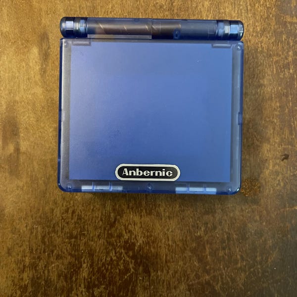 Anbernic RG35XX / RG34XX SP Custom Gba SP Styled Logo Badge Decal ...