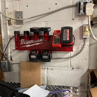 Milwaukee M12 M18 Battery Holder and Charger Mount - Etsy Canada