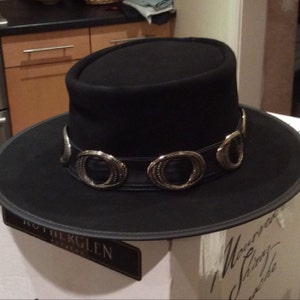 Black Suede Leather Stevie Ray Vaughan Style Rock / Blues Guitar Stage ...