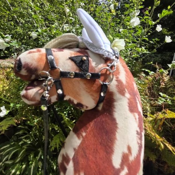 Realistic Hobby Horse, Handmade Stick Horse Toy, Custom Horse Gift ...