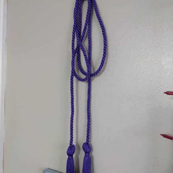 Purple Graduation Honor Cord | (SET of 1 OR 2) | Honor Society Cord - Etsy