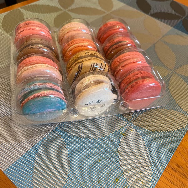 Izzy French Macarons - Surprise Me Flavors- Assorted Standard Packaging ...