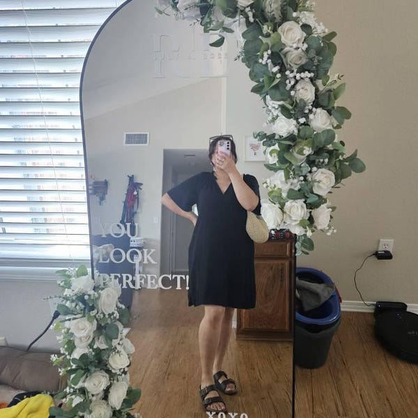 Custom Wedding Mirror Decal, Shower, Parties, Events, Personalized ...