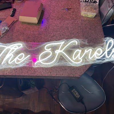 Neon Sign Custom Name, Custom Neon Sign Battery Operated, Neon Sign ...