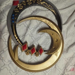 Dragoon FFXIV Hand Painted Soul Crystal/drg Job Stone Final Fantasy XIV ...