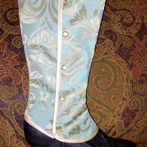 BLACK FRIDAY SALE Spats Reversible Boot Sherlock Holmes Gaiters Women ...