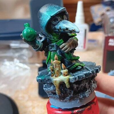 Elf Dragon Knight / Tabletop Model / Wargaming Miniature the Beholder ...