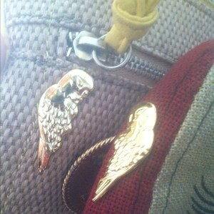 Gold Love Birds Lapel, Bag, Hat Pin Pair - Etsy