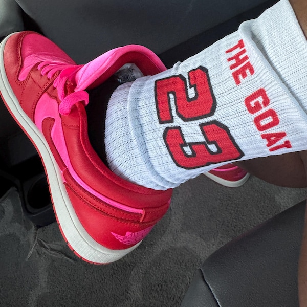 Lebron James #23 Socks; Lakers Nba Socks; Los Angeles Lakers Socks ...