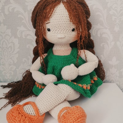 Mari Crochet Doll Pattern PDF full Body and Outfit Tutorial - Etsy