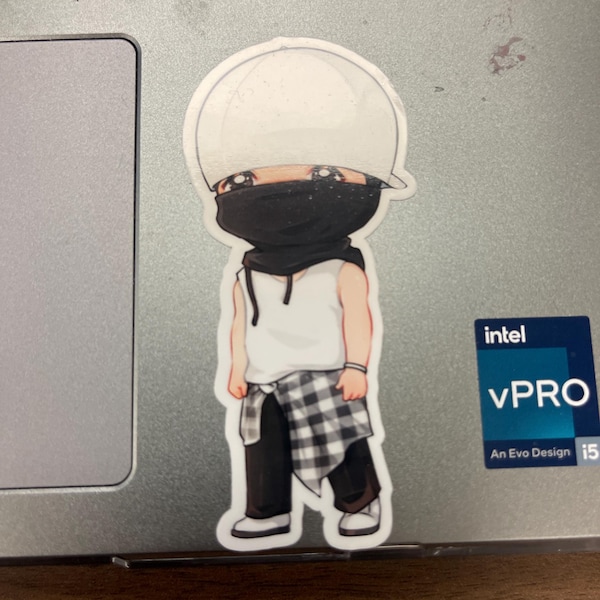 Yoongi El Capitxn Shibal DDAY Concert Vinyl Waterpoof Sticker Suga ...