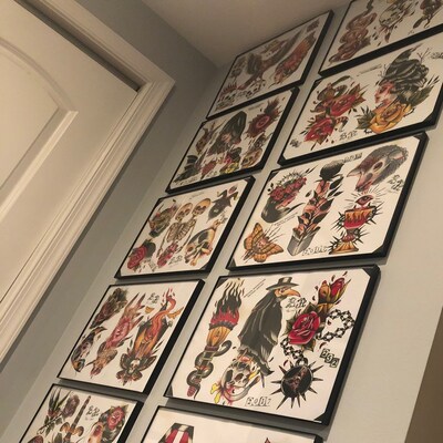 TATTOO FLASH SET 2020 - Etsy