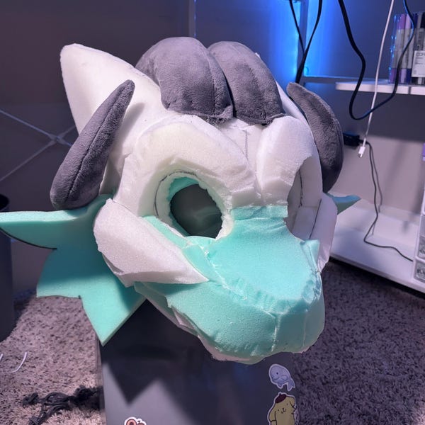 Plush Horn Tutorial and Pattern - Horns for Cosplay or Fursuits - Etsy