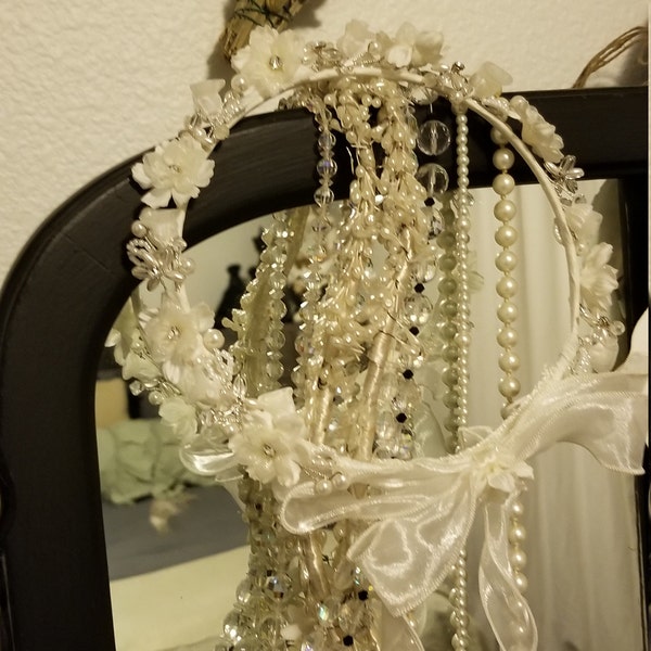 Angel Statue Jeweled Angel Angel Holding Bunny Etsy
