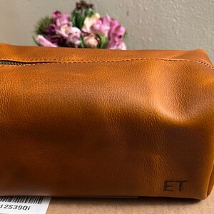Personalized Groomsmen Gift Dopp Kit Bag Customized Leather - Etsy