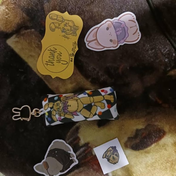FNAF Movie William Afton/spring Bonnie Double Sided Different Design ...