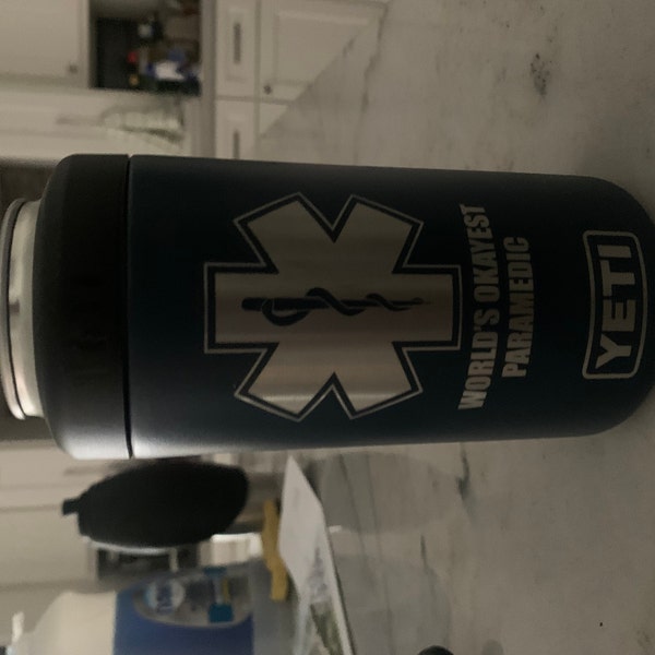Personalized EMT, Paramedic, EMS Gift Laser Engraved YETI Tumblers ...