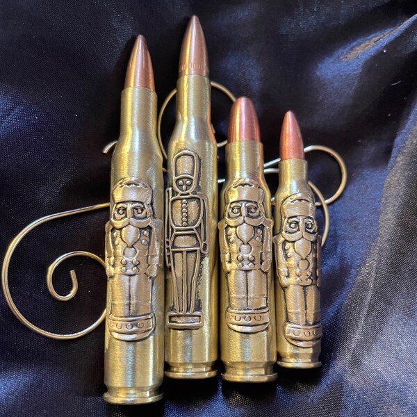 Bullet Christmas Tree Ornament, 2nd Amendment Nutcracker, Trench Art ...