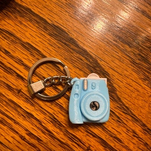 Mini Camera Keychain and Your Own Personalized Photo. Camera Keychain ...