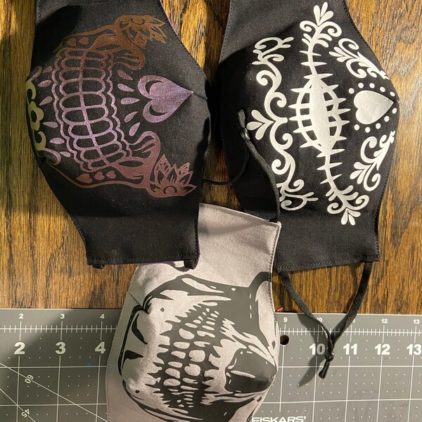 Batwing Mask Pattern for Adults Teens Juniors and Child Size With ...