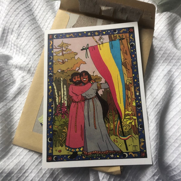 Medieval Pride Flag A5 Prints - Etsy UK