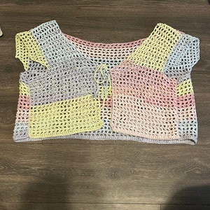 Capri Top Crochet Pattern pdf Beginner Friendly - Etsy