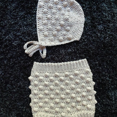 Daisy Square Bonnet Crochet Pattern - Etsy