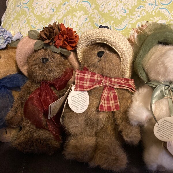 Vintage Mary Meyer 10 Teddy Bear From Mohair Collection 1995 - Etsy