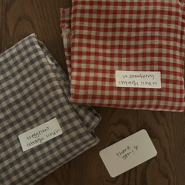 Linen Cottage Core Sewing Fabric for Sewing Dresses Sewing Home Decor ...